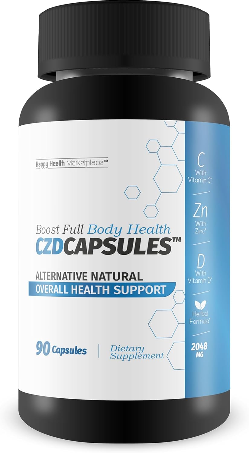 Amazon.com: Boost Full Body Health CZD Capsules - Alternative Natural ...