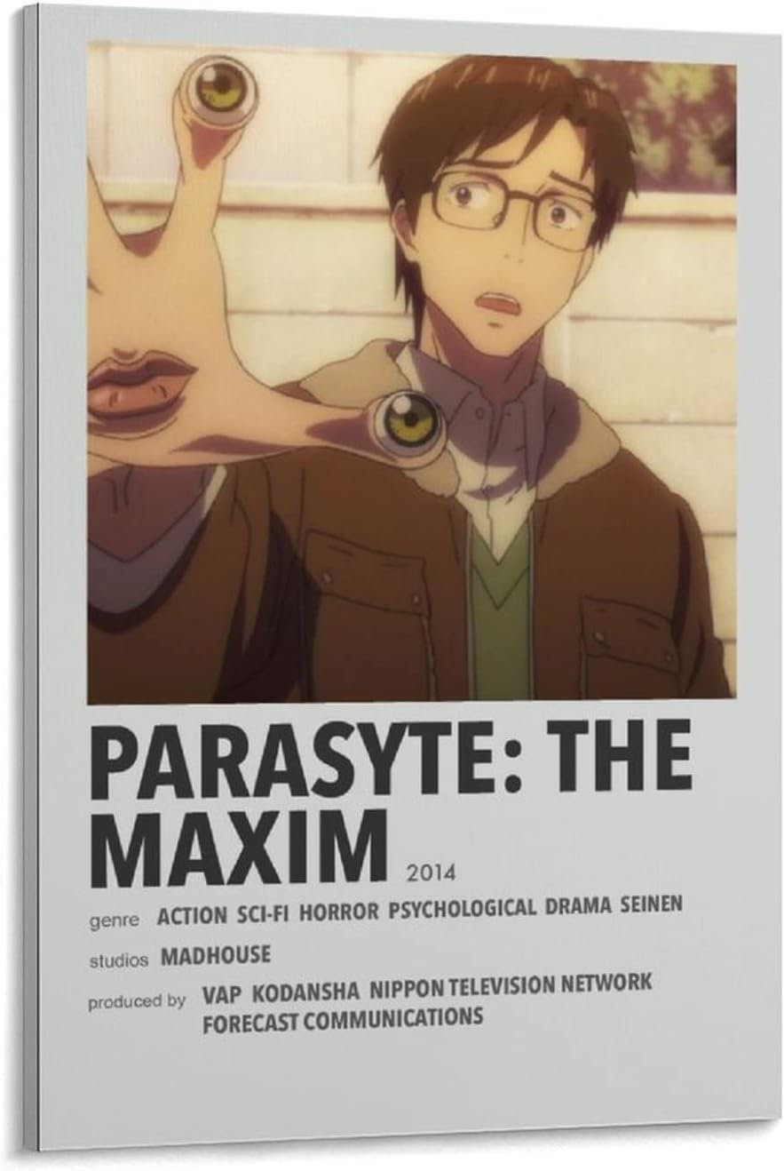 Amazon.com: BLUDUG Parasyte Poster Horror Poster Vintage Posters ...