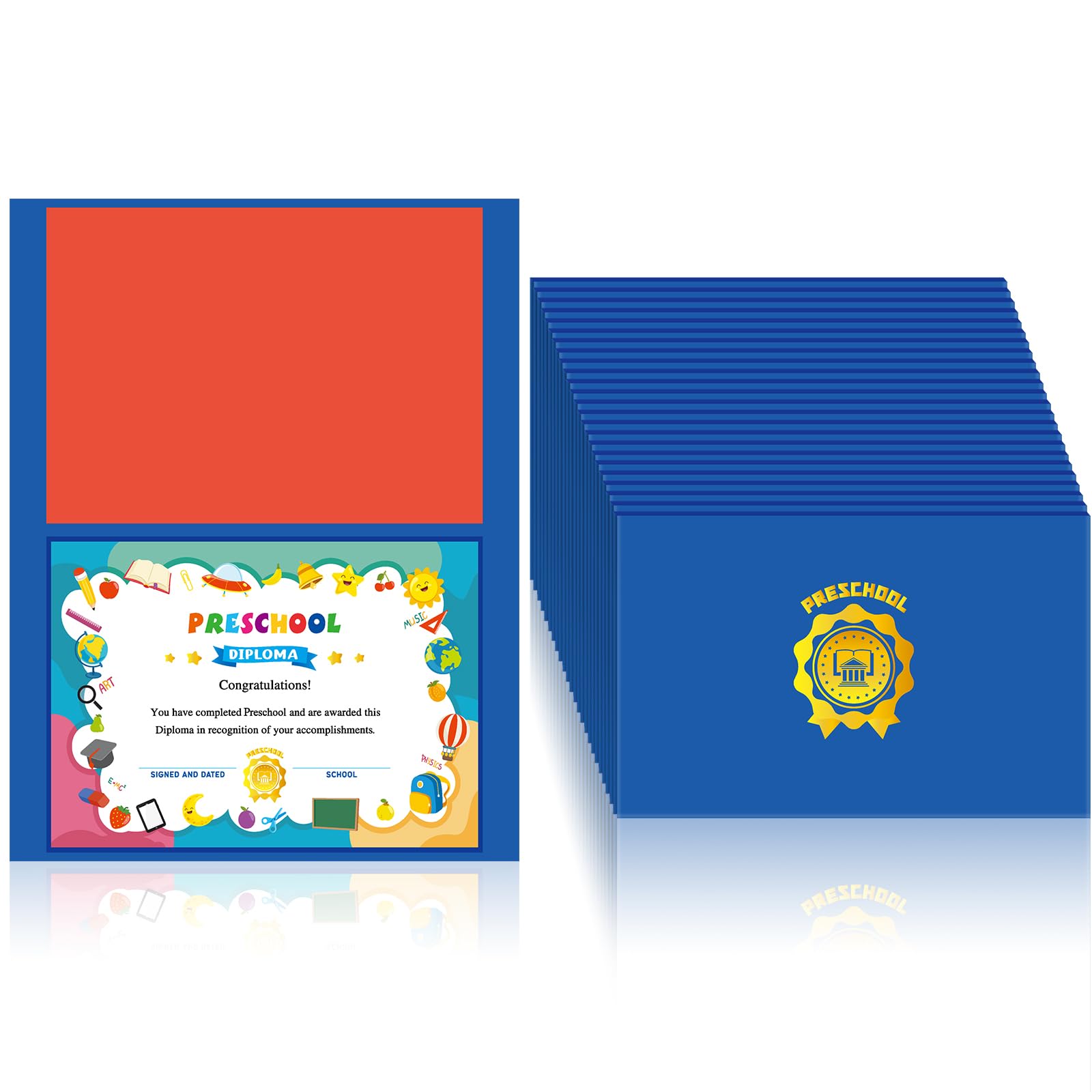Preschool Certificate 48 Pcs Preschool Graduation Certificates ...