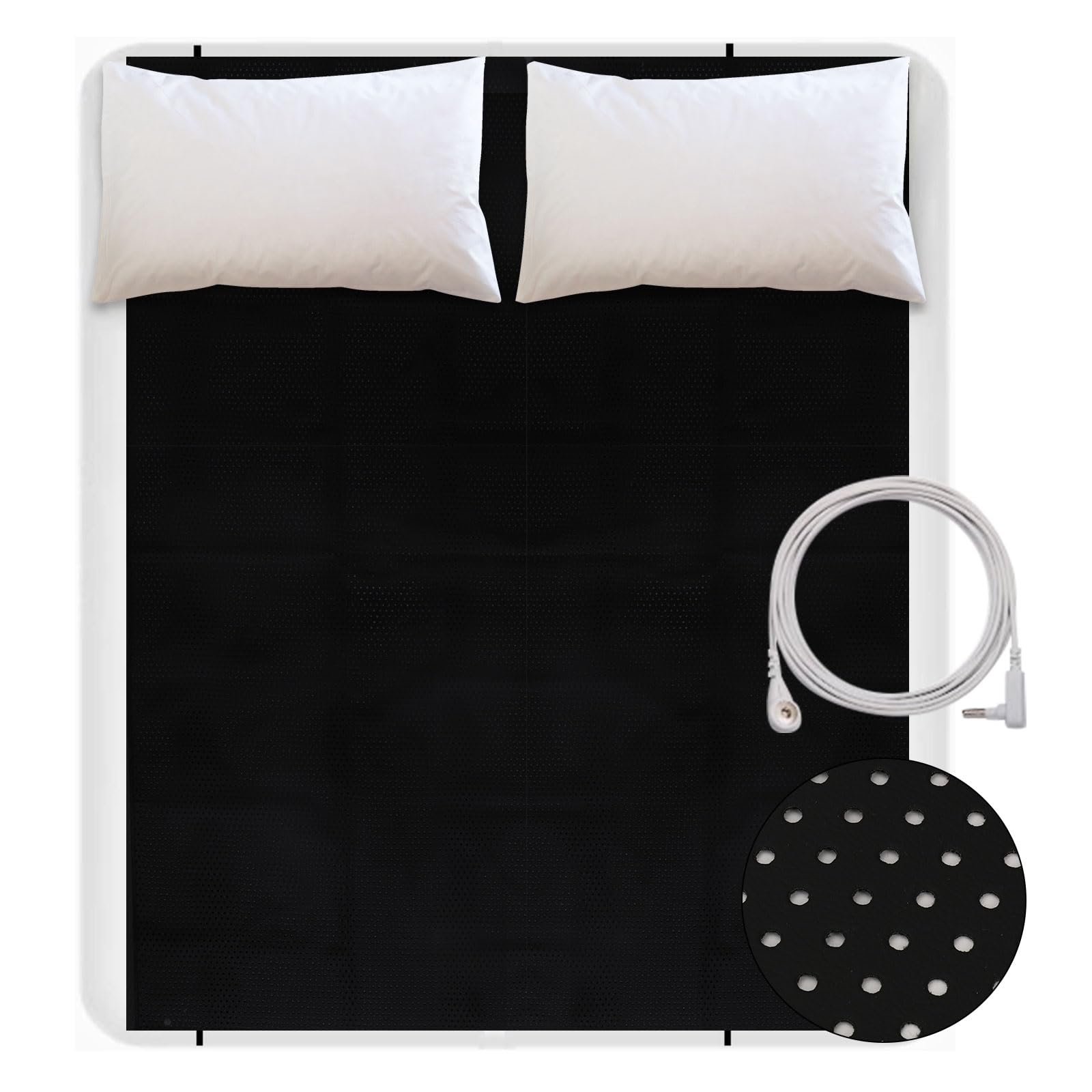 Amazon.com: Grounding Mat, Grounding Sleep Mat for Bed, Earthing Mat ...