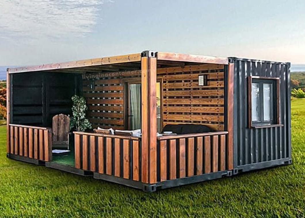 Amazon.com: Prefab House Kit, Mobile Container Home, Modular Cabin for ...