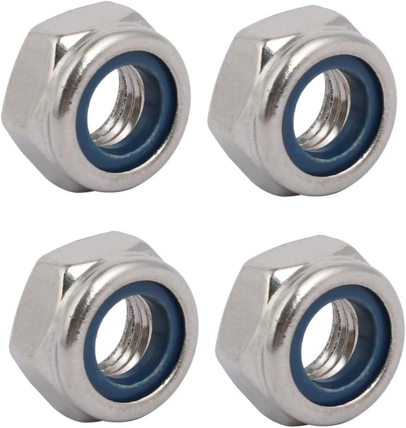 Amazon.com: uxcell 4pcs M10 x 1.5mm Pitch Metric Thread 304 Stainless ...