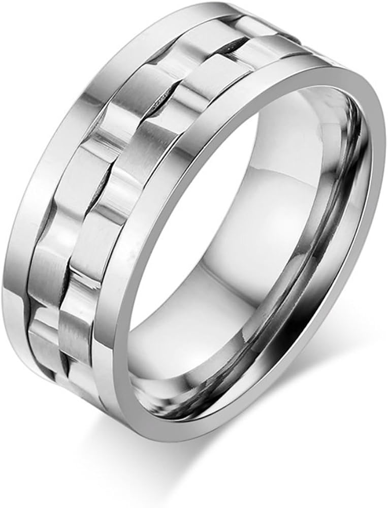 Anillo De Bodas Con Engranajes Para Hombre