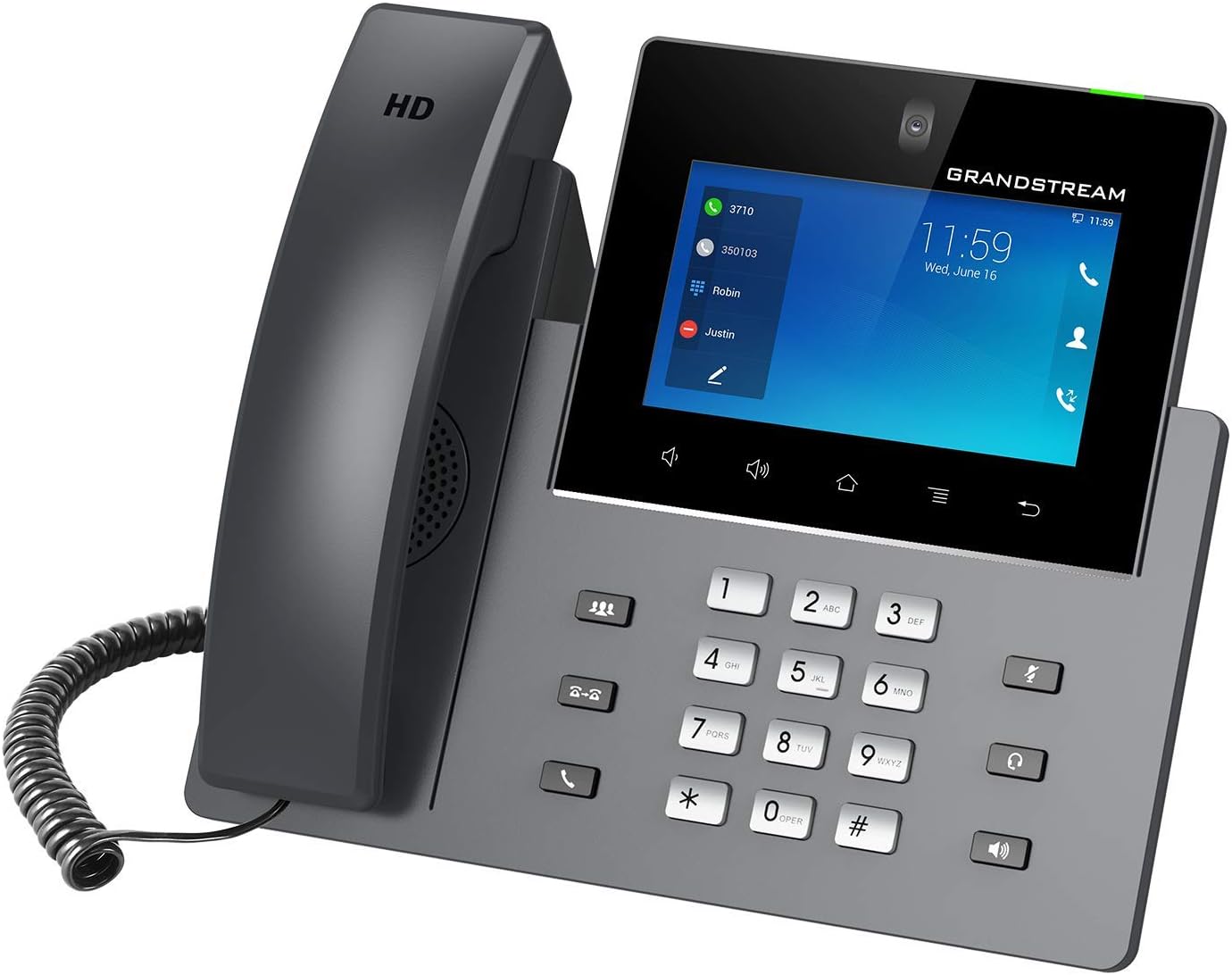 Amazon.com: Grandstream GXV3480 IP Video Phone | 16 Lines, 16 SIP ...