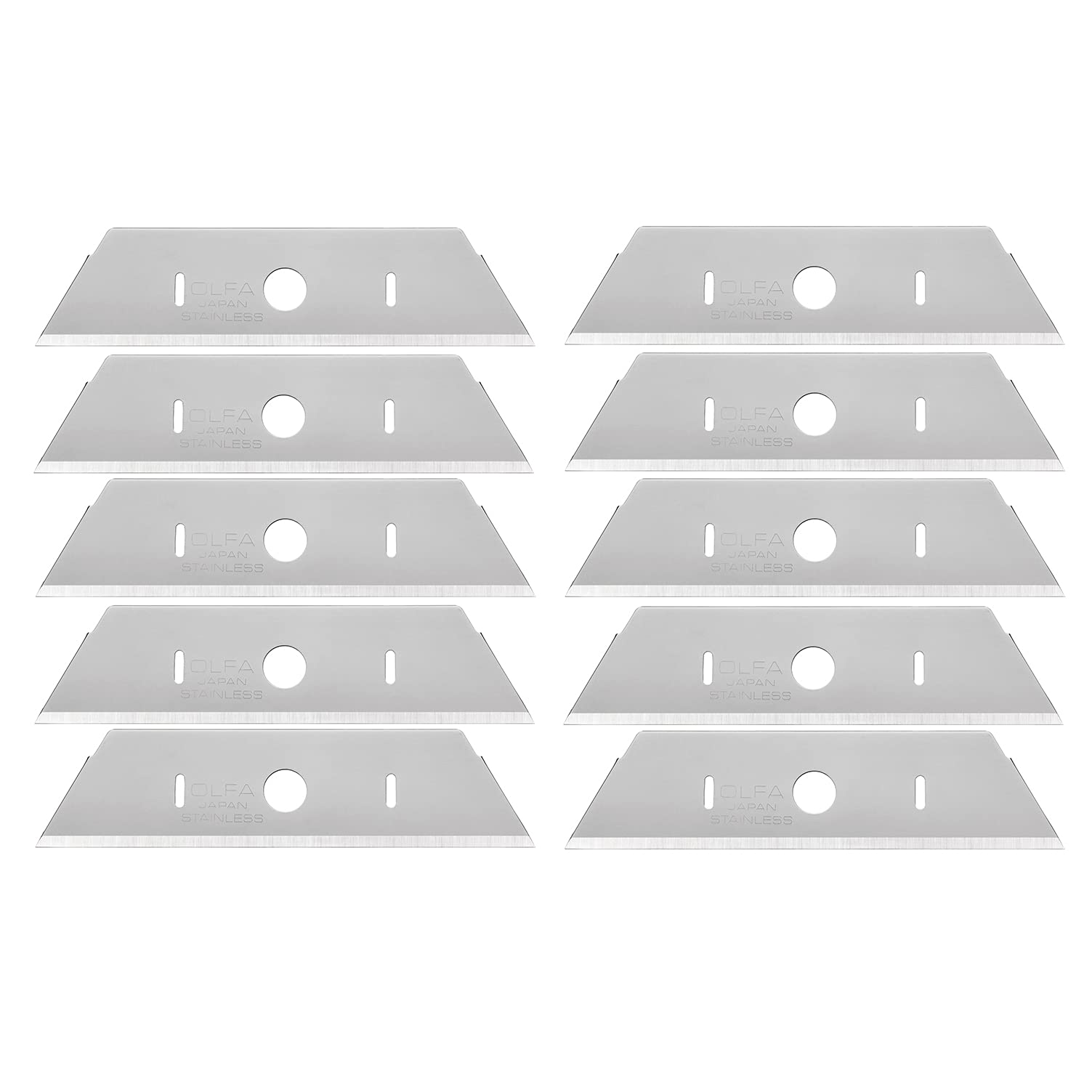 Amazon.co.jp: OLFA MSFB-10 All-Metal Safety Cutter Replacement Blades ...