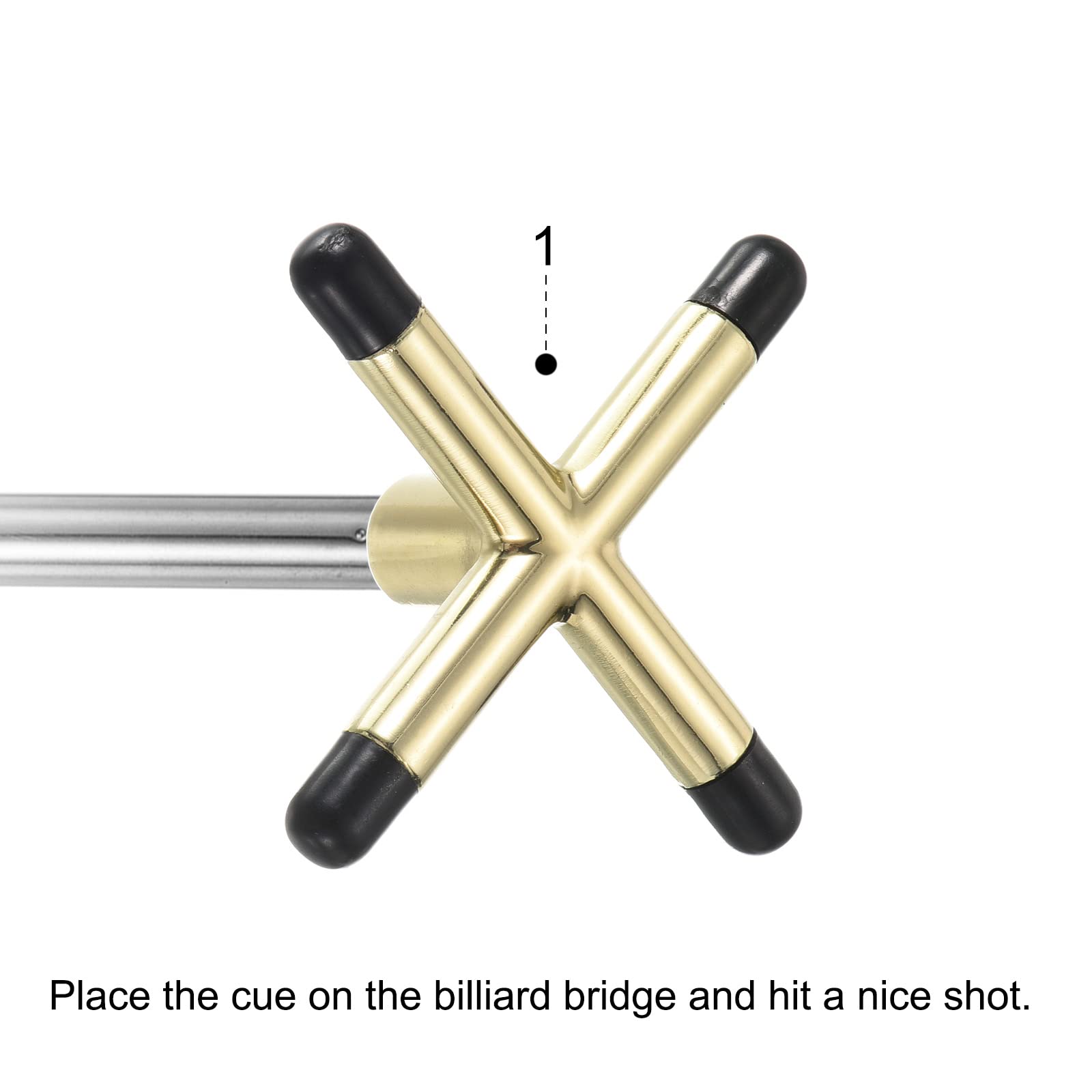 Telescopic Bridge Head Retractable Billiards Cue Bridge - 6-Section ...