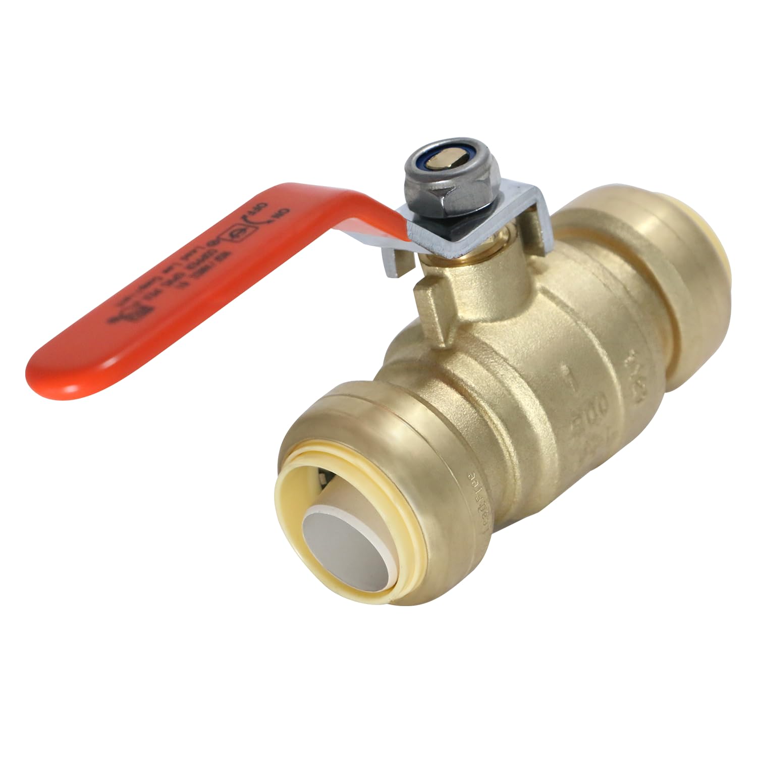 Amazon.com: 5 Pieces XFITTING 1" Push Fit Ball Valves, Certified to NSF ...