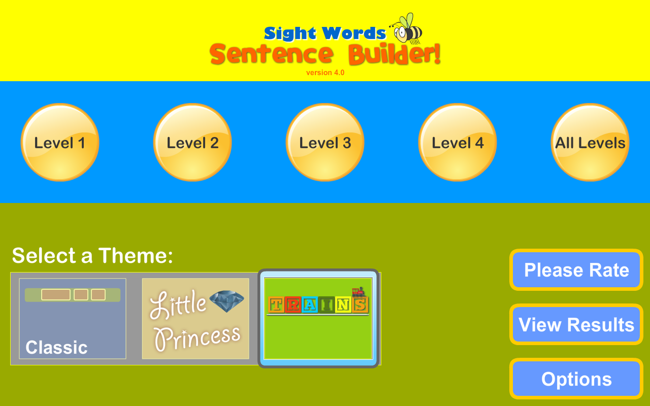 Sight Words Sentence Builder:Amazon.com:Appstore for Android