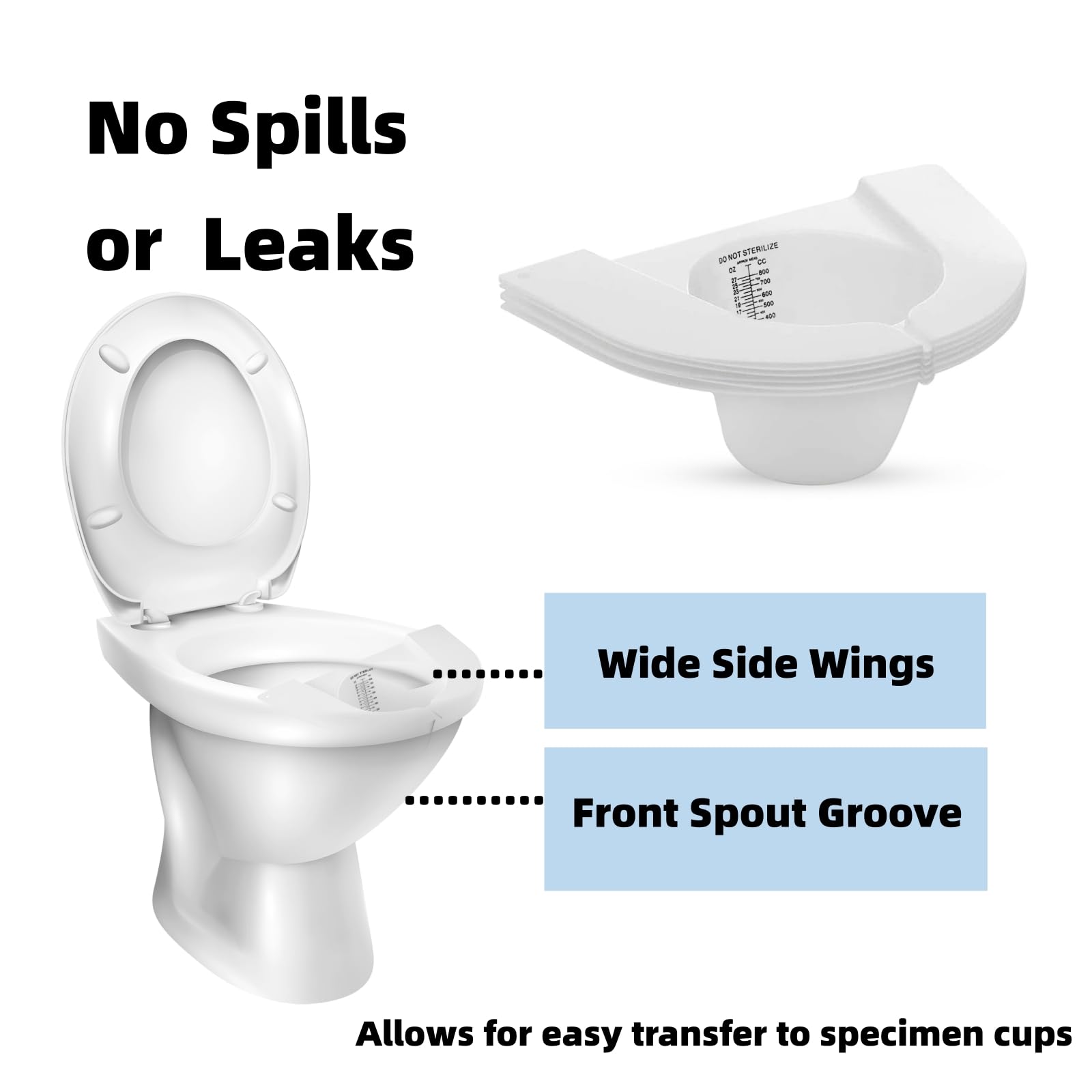 Snapklik.com : Urine Collection Hat For Toilet, Female Urinal Stool ...