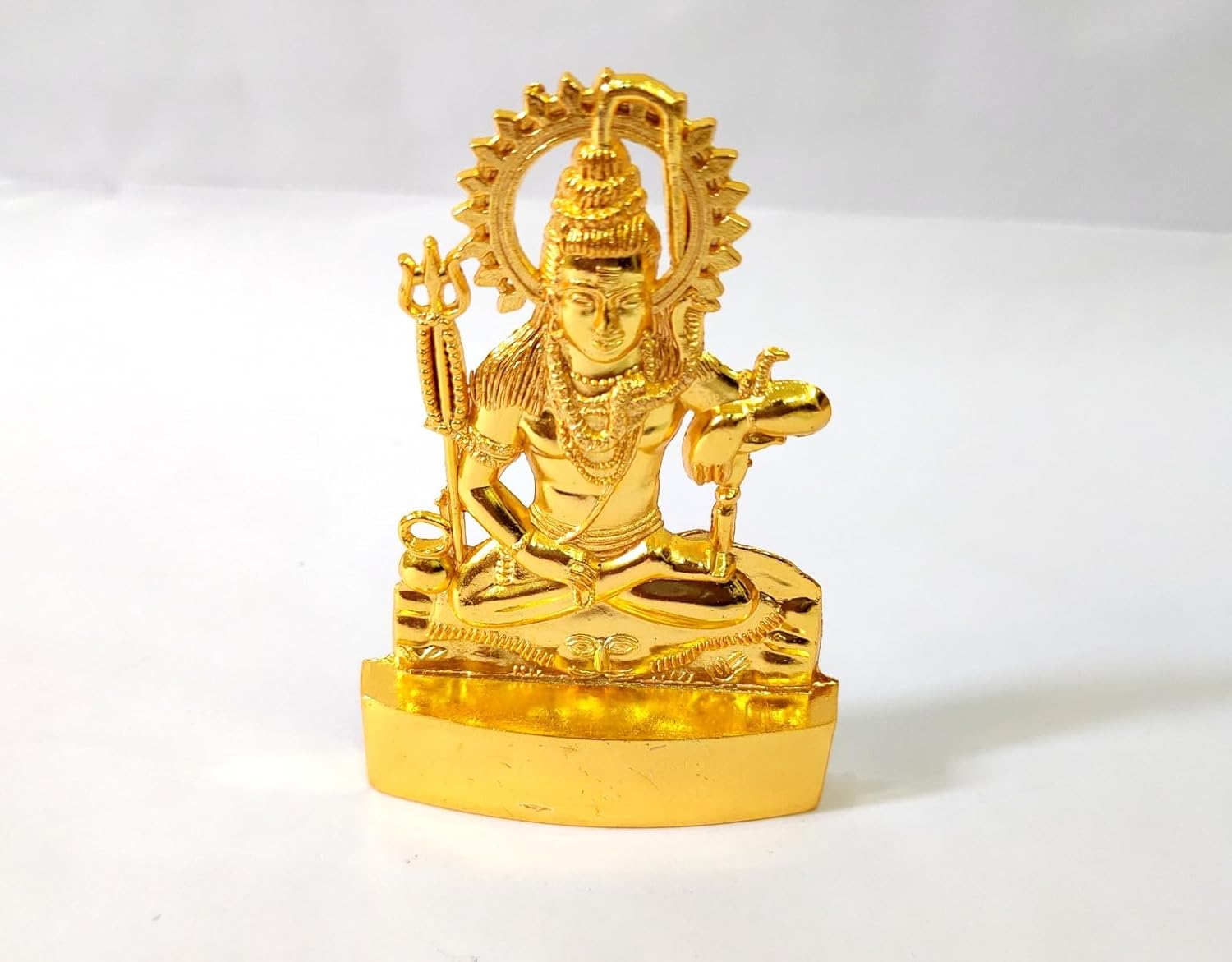 Ganga Nautical Lord Shiva Statue, Small Size Mahadev Idol for Car ...