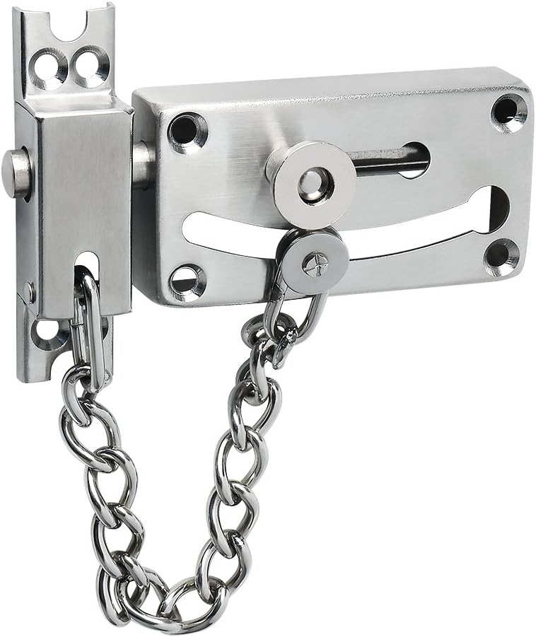 V-CORME Extra-Thick Door Chain Lock- Sus304 Stainless Steel Casting ...