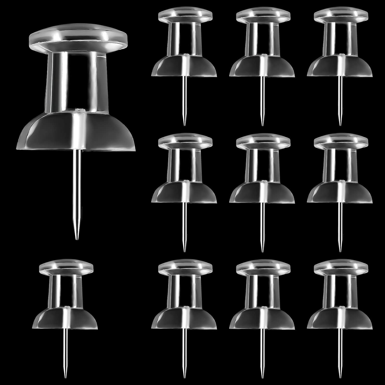 Amazon.com: CraftyCrocodile 25 Giant Push Pins - Green, White, Yellow ...