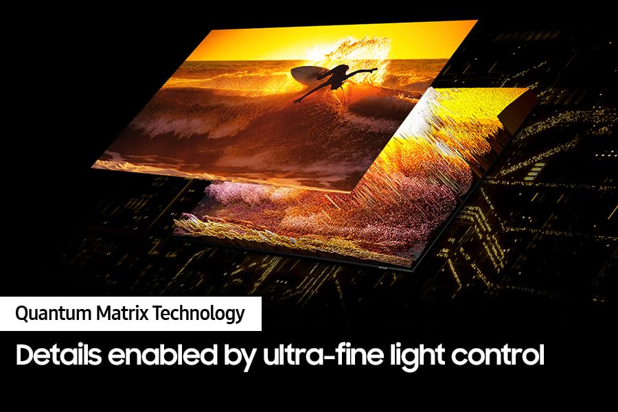 SAMSUNG 65-Inch Neo QLED Quantum Mini LED AI Powered 4K QN85D Series ...