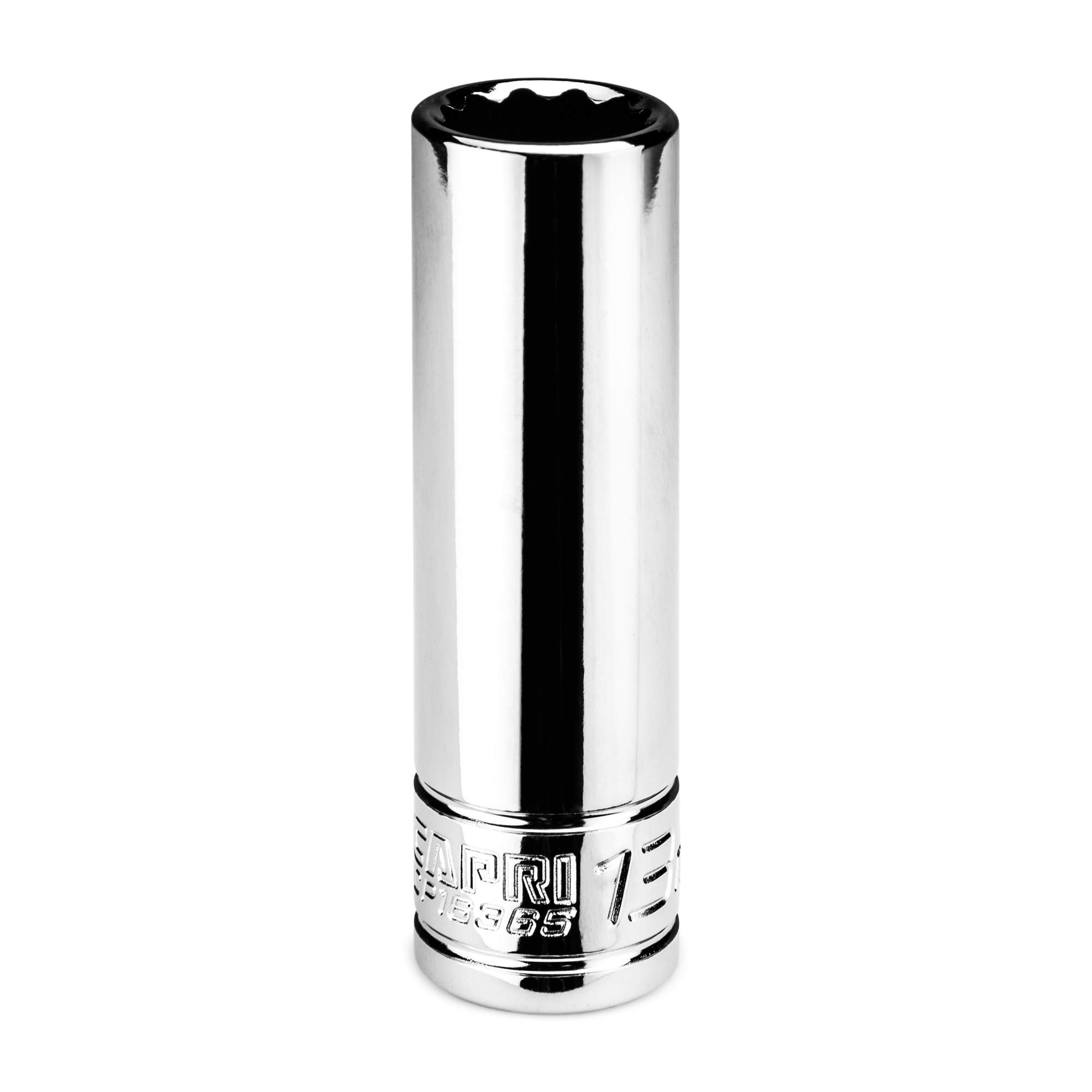 Amazon.com: Capri Tools 13 mm Deep Socket, 3/8 in. Drive, 12-point ...