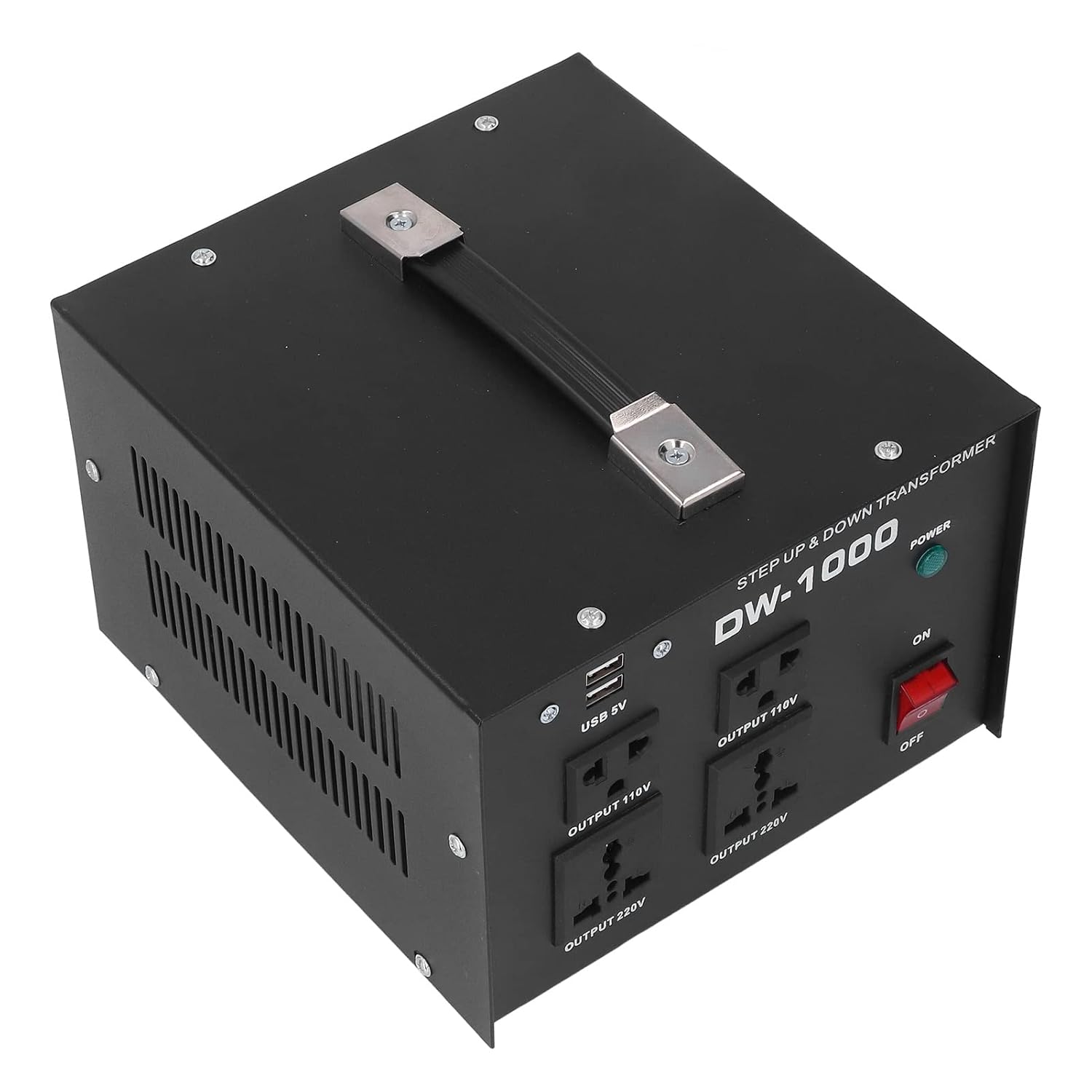 1000W AC Regulator Transformer, 110V to 220V Reducer Voltage Converter ...