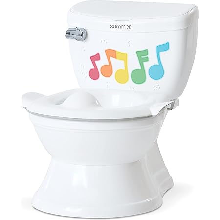 Amazon.com : Fisher-Price Toddler Toilet Learn-To-Flush Potty Training ...
