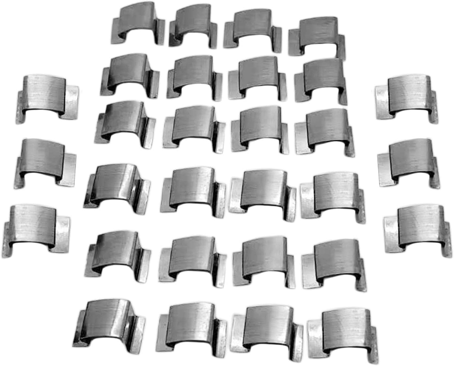 Stainless Steel 'G' Glazing Clip x 100 for Greenhouse : Amazon.co.uk ...
