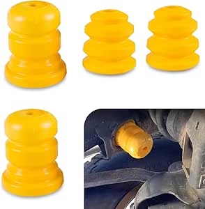 Amazon.com: Civwesi Pack-4 Car Front Lower Suspension Bump Rubber Pads ...