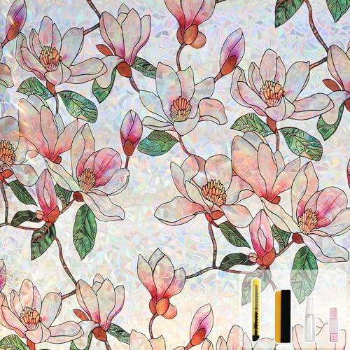 Amazon.com: Kromapolis Window Privacy Film, Stained Glass Sticker ...