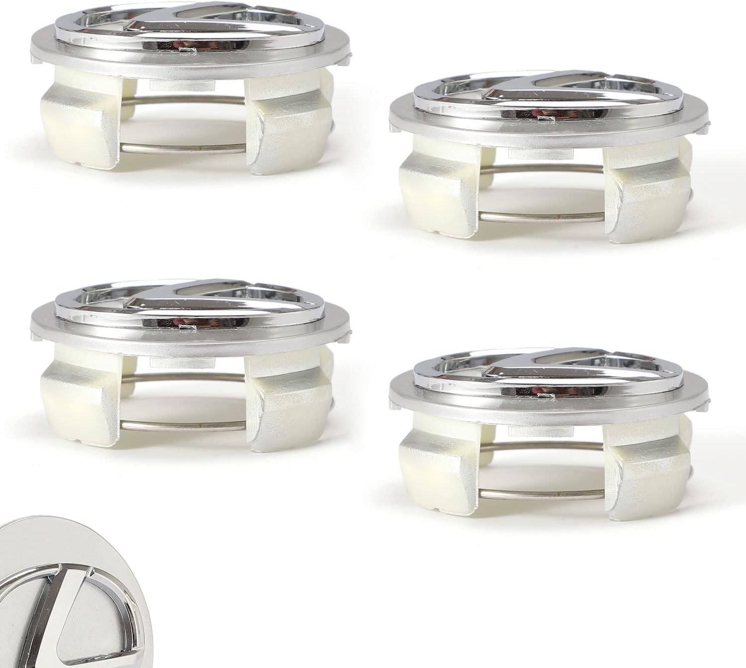 Amazon.com: 2.5Inch 63MM Wheel Center Caps Replacement for Lexus Rim ...
