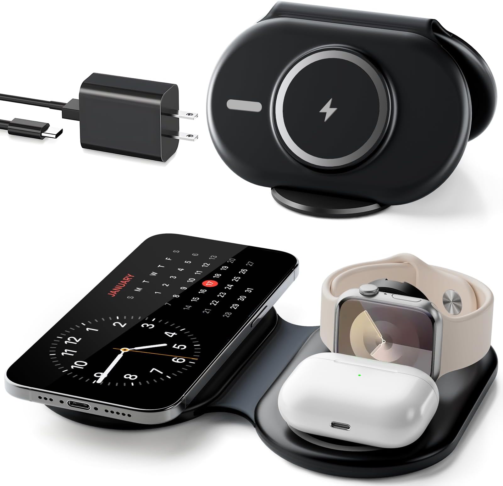 Amazon.com: 2025 Traveling Portable Wireless Mag-Safe Fast Charging ...