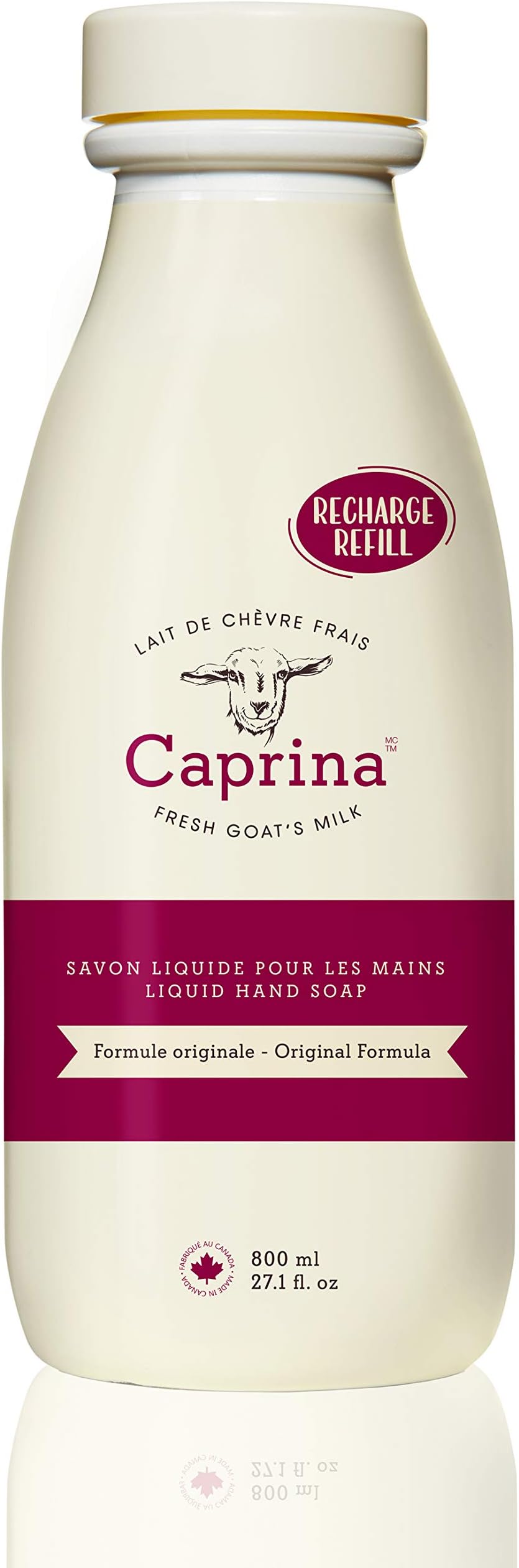 Amazon.com : Caprina by Canus Liquid Hand Soap Refill, With Fresh ...