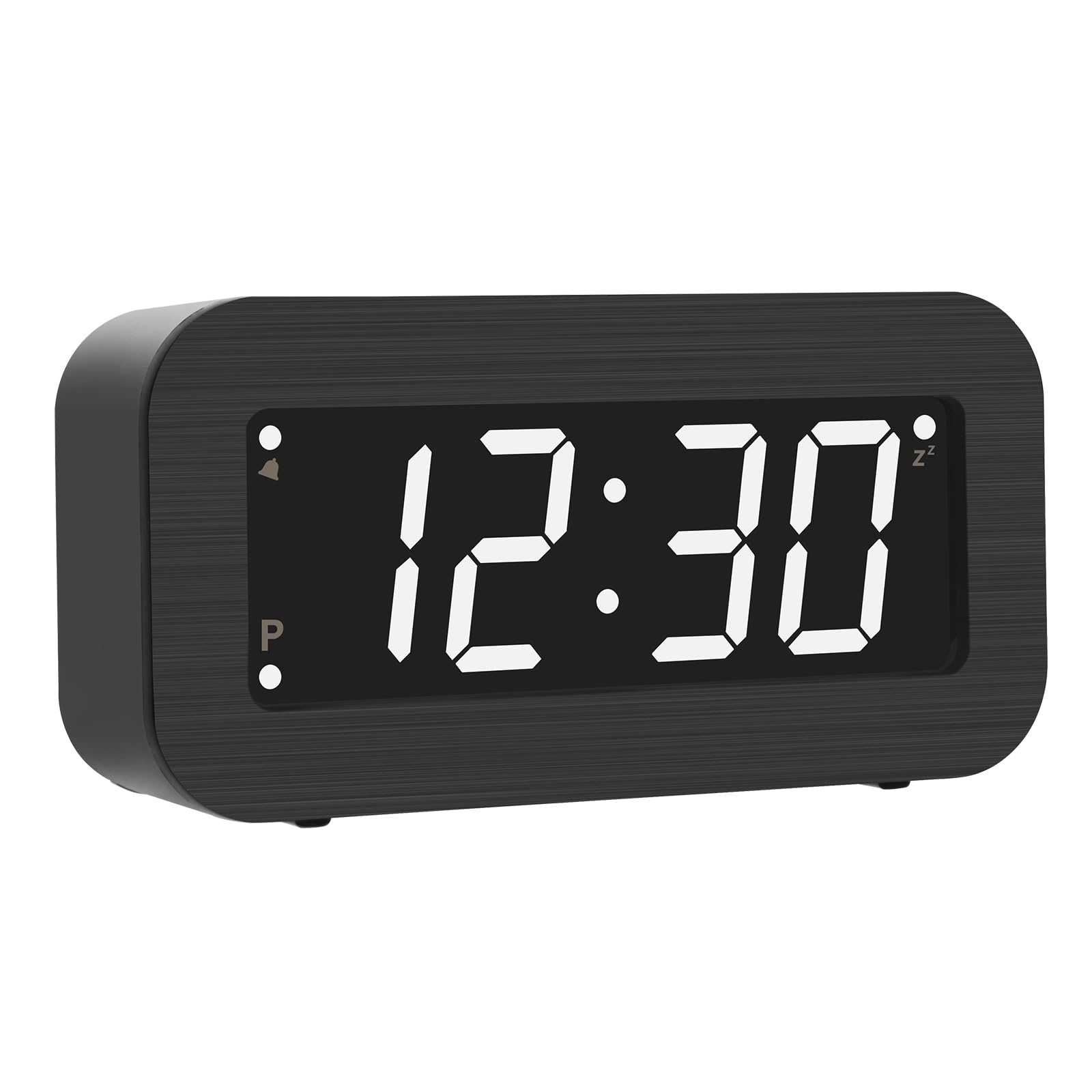 Amazon.com: Timegyro Digital Alarm Clock Battery Operated - LCD/LED ...
