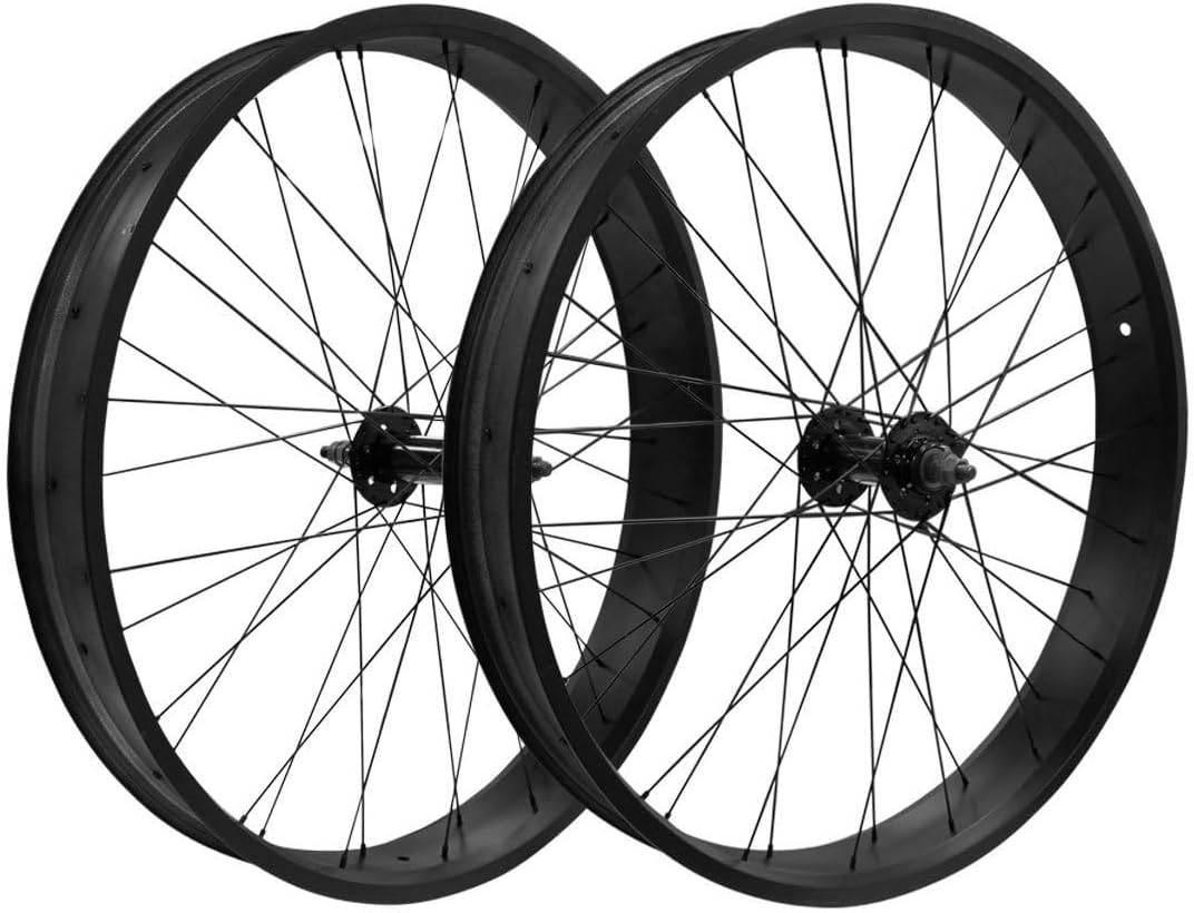Amazon.com: LvTu Fat Tire Bike Front Wheel 26 X 4.0 inch HB20/MA23 26 ...