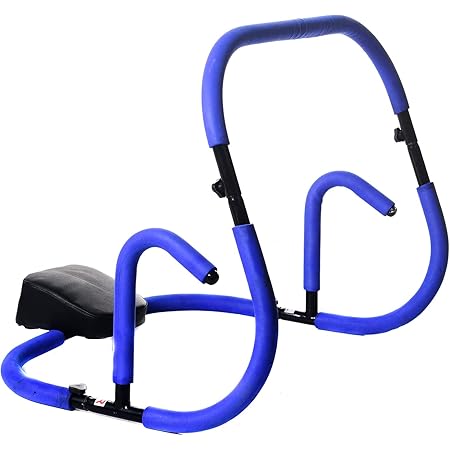 IRIS Fitness Ab Roller Abdominal Crunch Exercise Machine, Portable ...