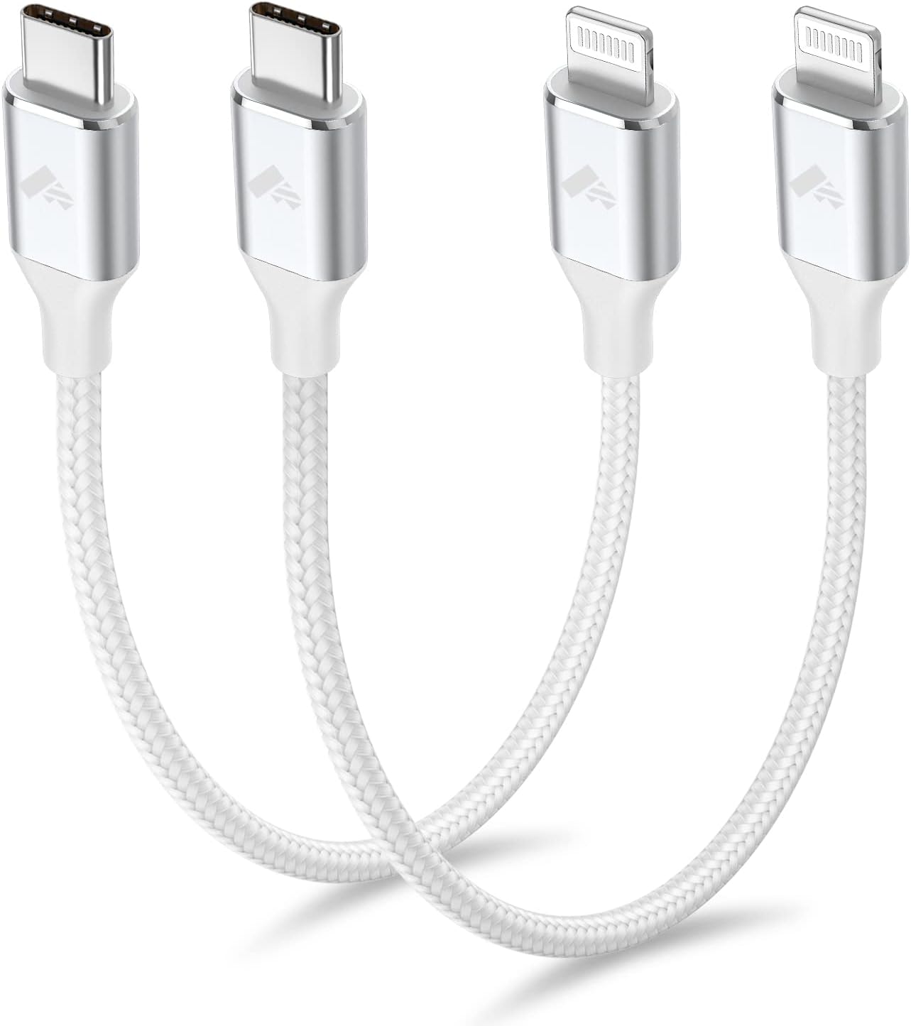 Amazon.com: Short Lightning Cable 2Pack 7Inch USB Charging Cord for ...