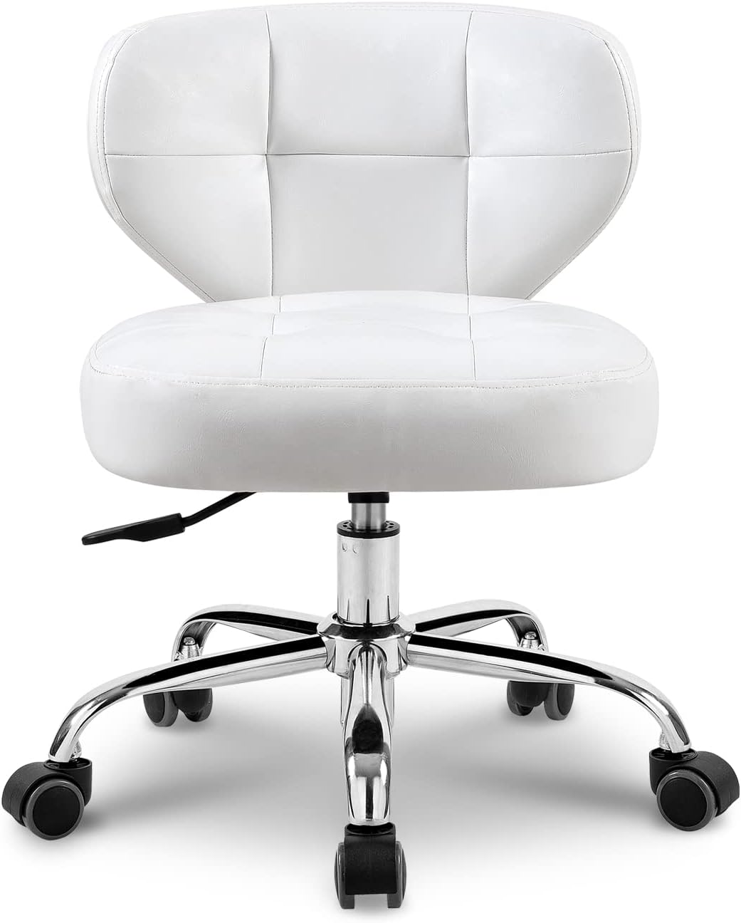 Amazon.com: LFIVEOOH Round Rolling Low Stool-360° Universal Wheel ...