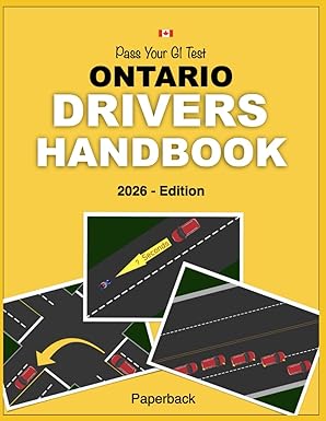 Ontario Drivers Handbook - 2026: Pass your G1 Test: Boodhoo, Raymond ...
