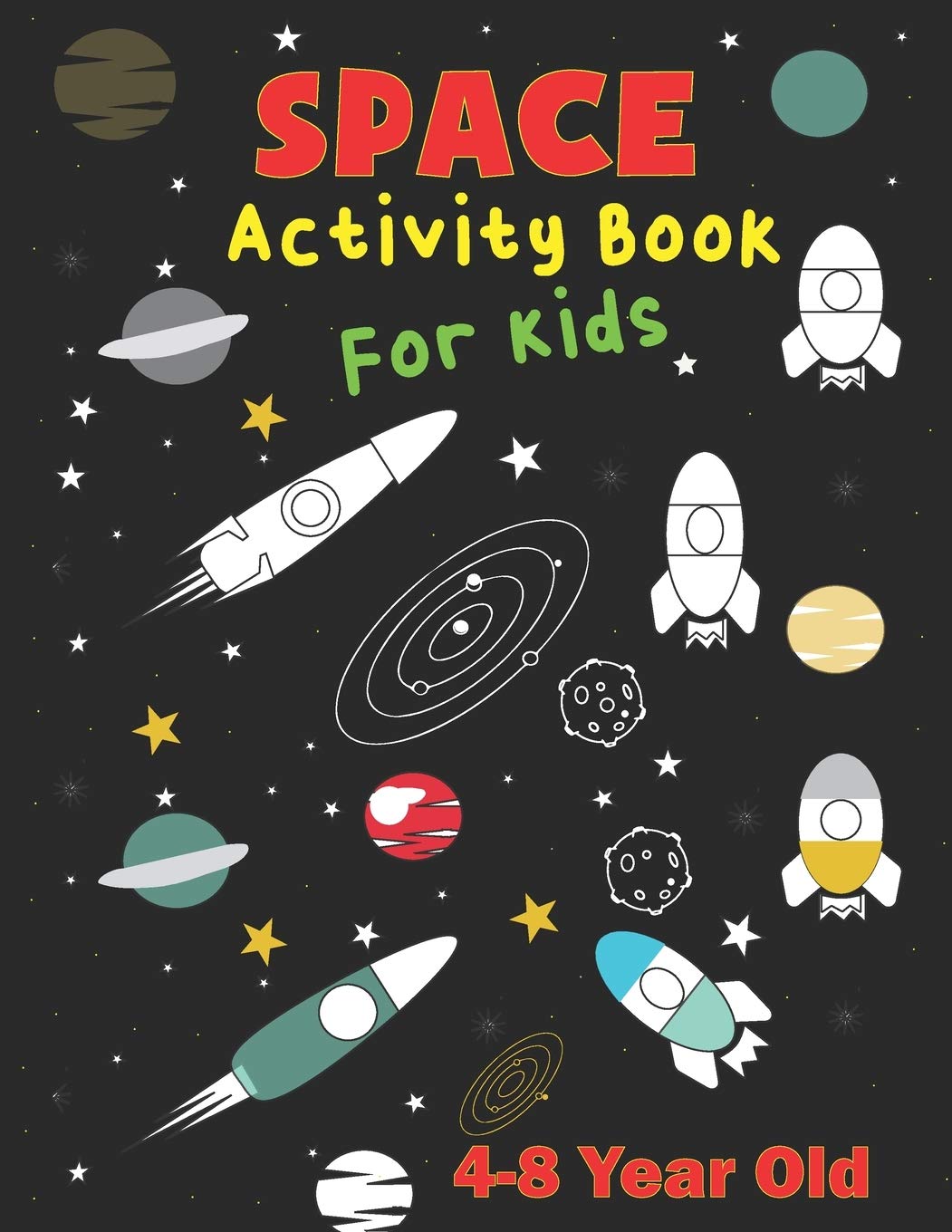 Space Activity Book For Kids 4 8 Year Old Planets | Desertcart INDIA