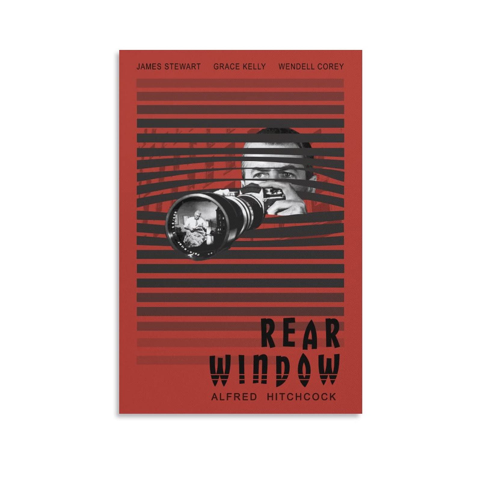 Rear Window Minimalist Poster