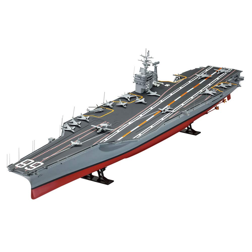 Buy X-Toy Aircraft Carrier Puzzle Plastic Model Kits, 1/350 Scale USS ...