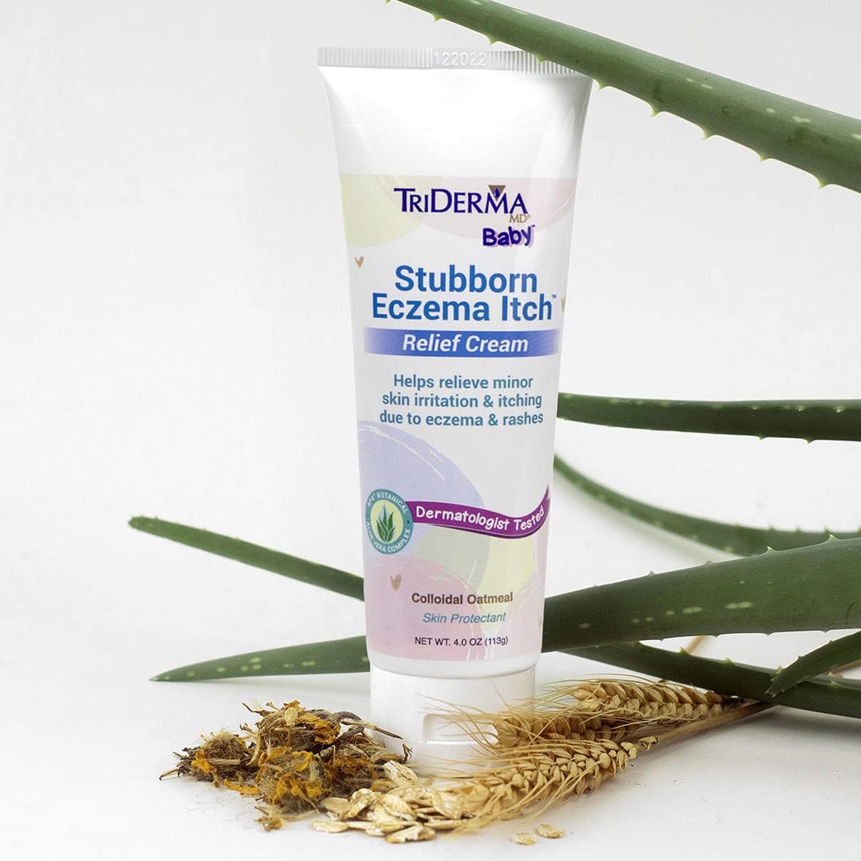 TriDerma – Crema calmante para piel sensible eczema 4 onzas – Yaxa Colombia