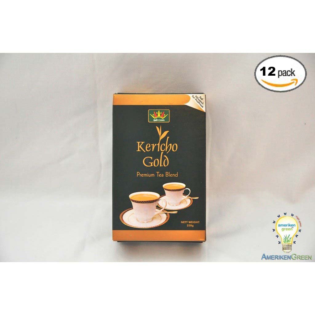 Amazon.com : Kericho Gold Premium Tea - Loose Tea (0.55lb / 8.8oz ...