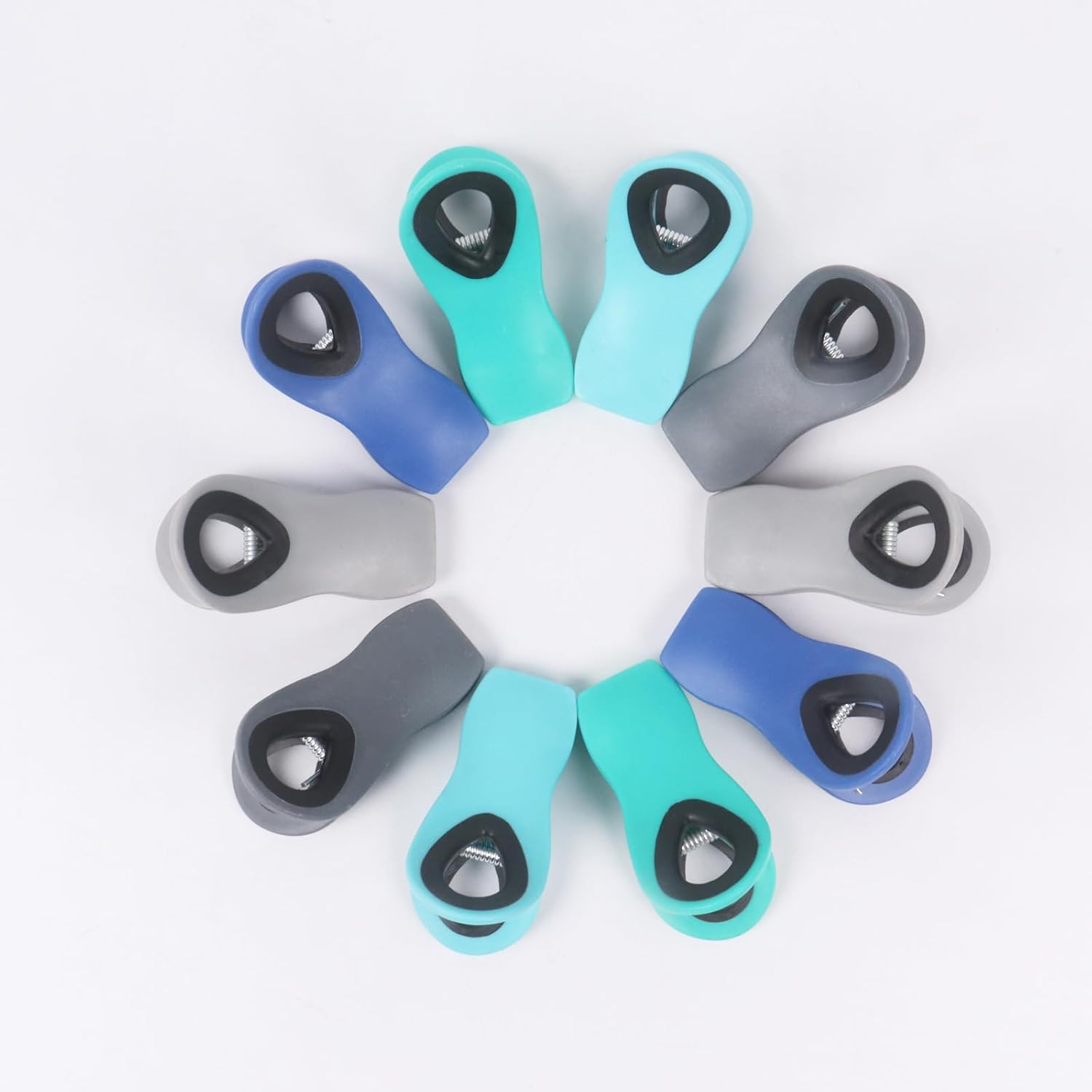 Gzsekken Food Bag Clips Set of 10, Bag Clips with Magnet, Reusable 5 ...