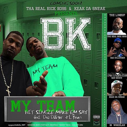 Amazon.com: My Team [Explicit] : BK: Digital Music