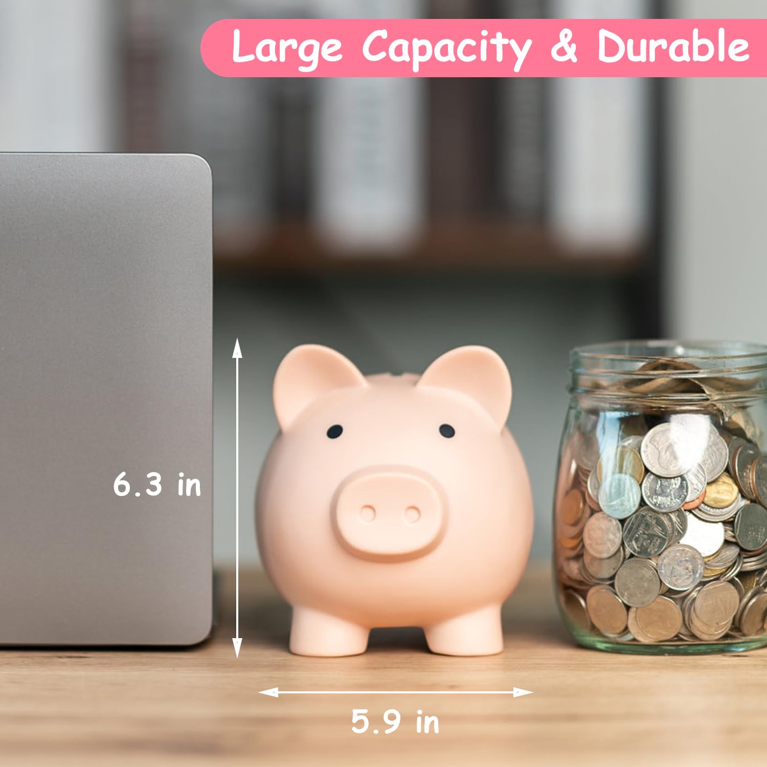 Large Plastic Money Banks Personalized Large Piggy Bank, Piggy Banks