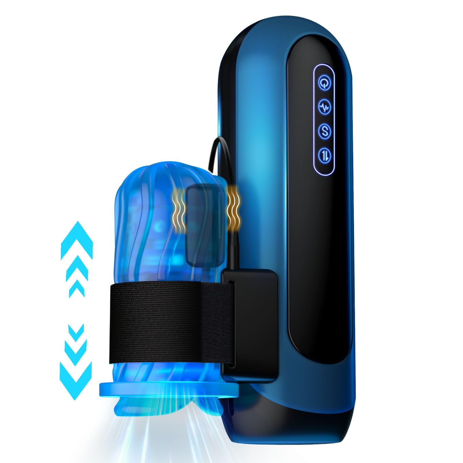 Amazon | 「AV男優しみけんも絶賛」【オナホ駆動装置 オナホを自由に付け替え】 電動オナホ おなほーる 男性用 人気【6種ピストンモード（5速変化）+10種振動（振動ローターは取り外し ...