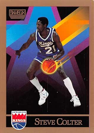Amazon.com: Basketball NBA 1990-91 SkyBox #408 Steve Colter #408 NM Sac ...