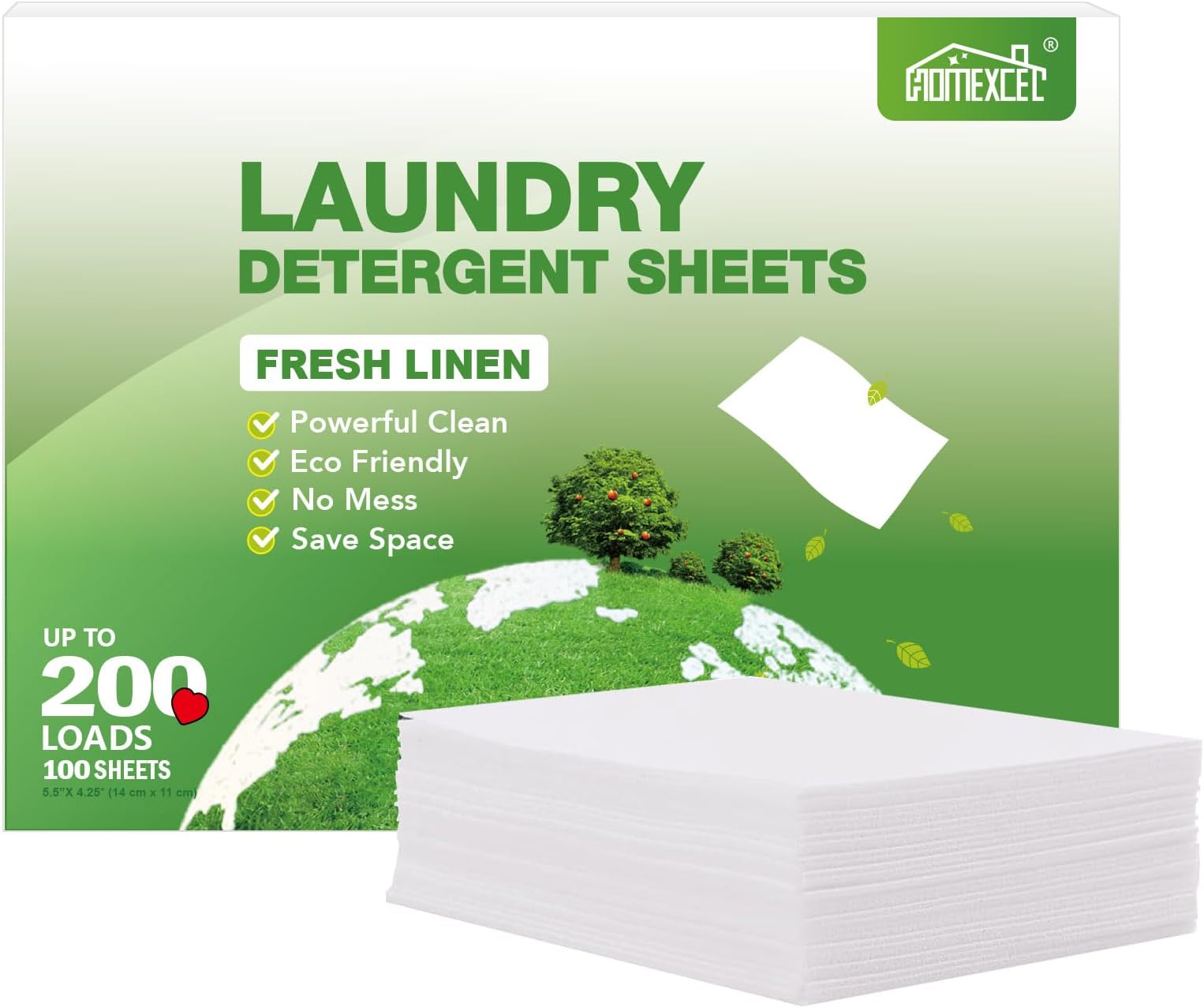 Amazon.com: Laundry Detergent Sheets - Laundry Sheets Detergent No ...