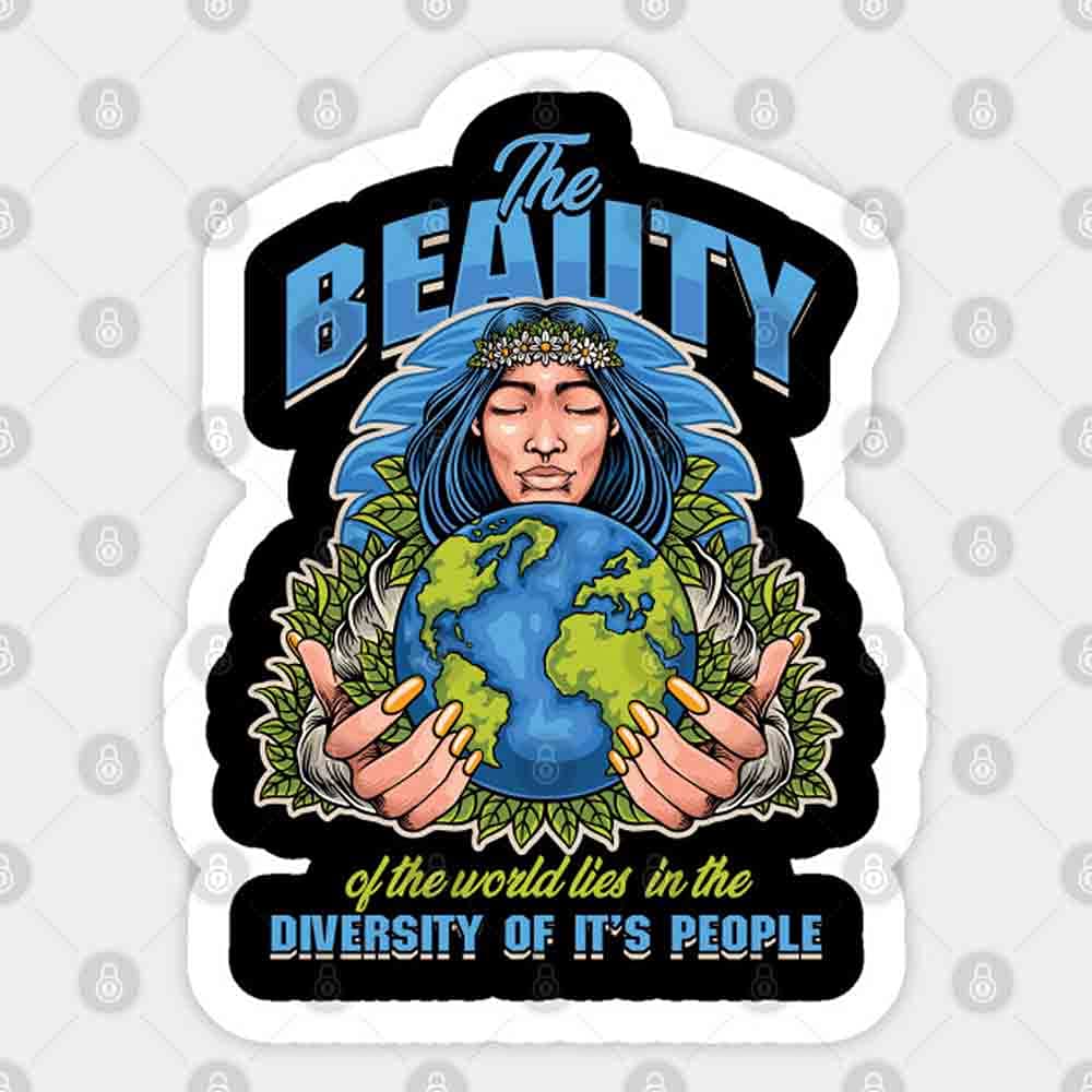 Buy The Beauty World Diversity Equality Peace Kindness Anti Bullying ...