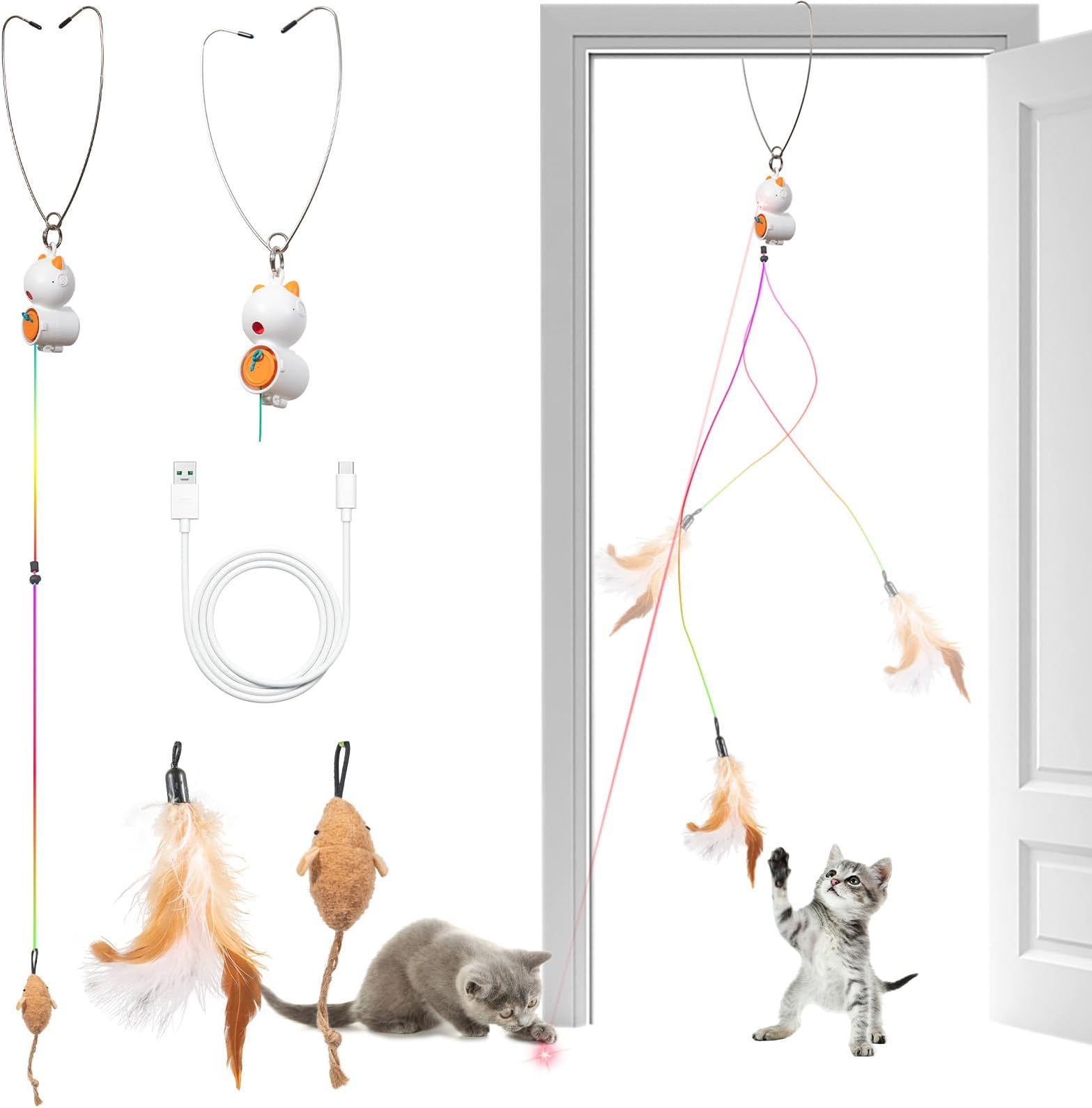 Moody Pet Fling-AMA-String Cat Toy : Amazon.co.uk: Pet Supplies