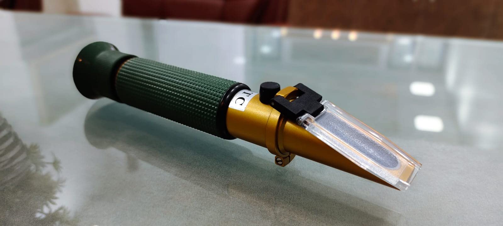 Refractometer Handheld 0-100% Salinity (NaCI) Specific Gravity ...