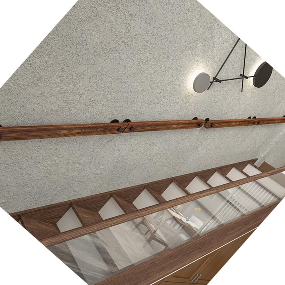 Amazon.com: WEBUP Loft Wall Mount Handrail 8 Ft Stair Railing Bamboo ...