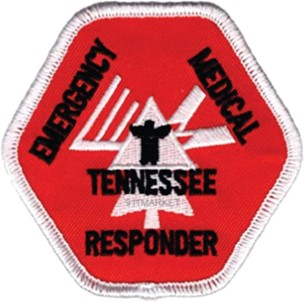Amazon.com: Tennessee Emergency Medical Responder TN Embroidered Patch ...