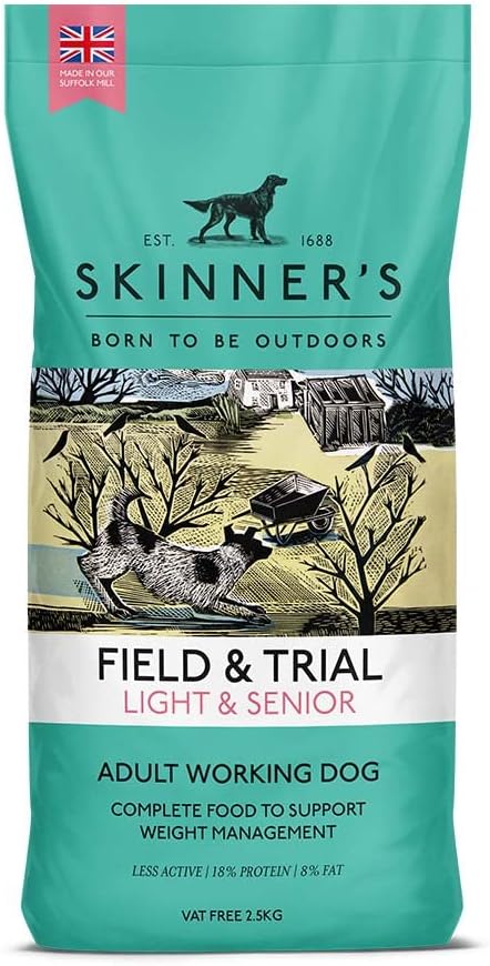 Skinner’s Field & Trial Light & Senior – Complete Dry Dog Food, Ideal ...