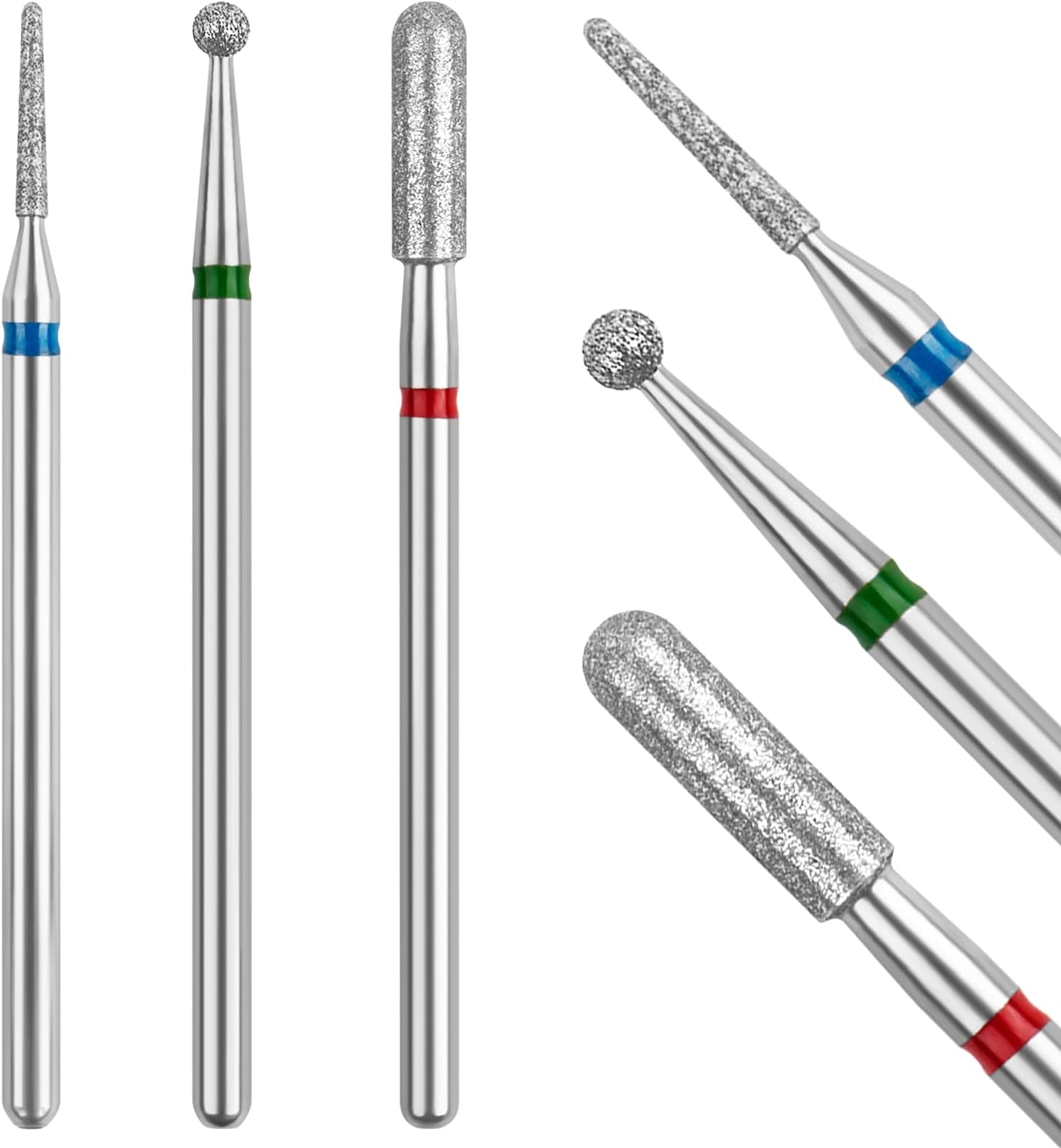 Amazon.com: Difenni Cuticle Drill Bit,Cuticle Drill Bits for nails 3pcs ...